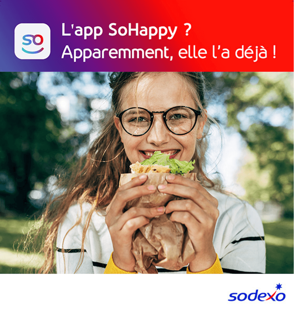Nouveau : SoHappy, l’app de mon restaurant scolaire ! - Institution Robin